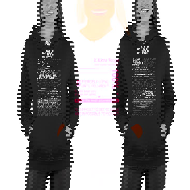 Evan Name Gift Evan Name Women Hoodie | Seseable