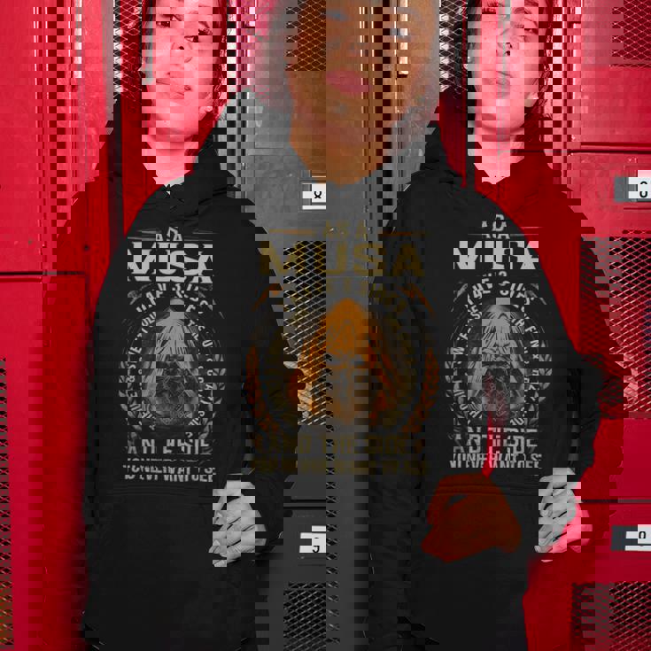 Musa Name Shirt Musa Family Name V2 Women Hoodie - Monsterry AU