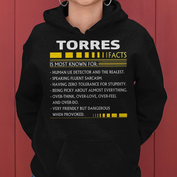 Torres Name Gift Torres Facts V2 Women Hoodie | Seseable