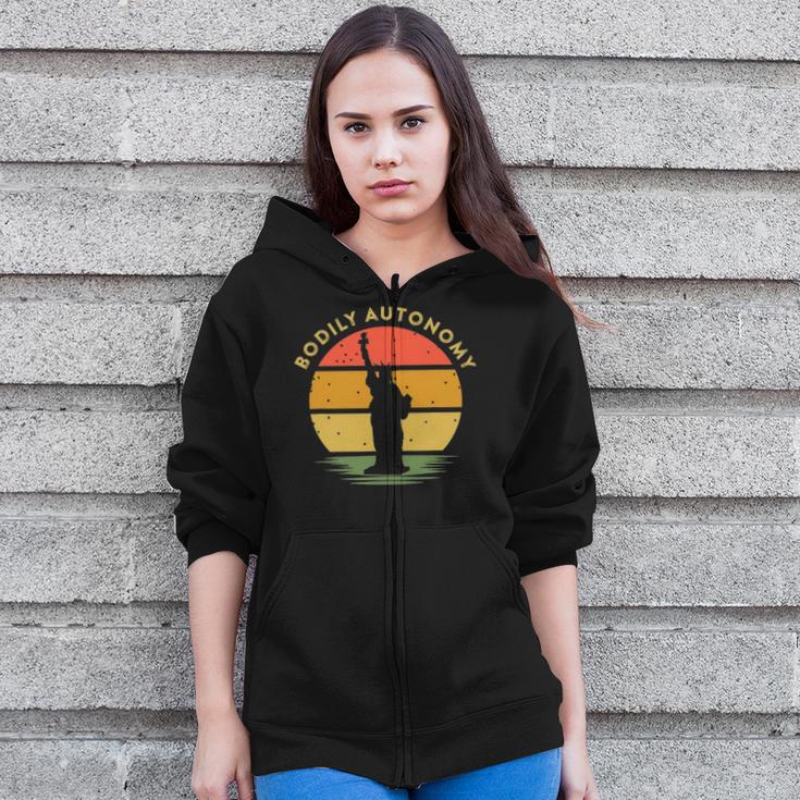 Bodily Autonomy My Body My Choice Freedom Statue Of Liberty Zip Up ...