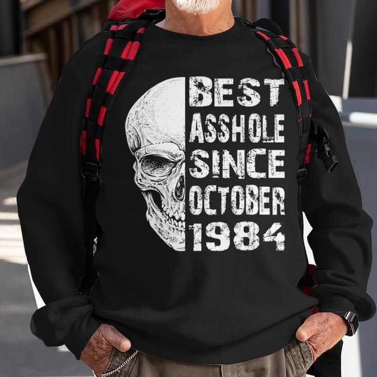1984 October Birthday V2 Sweatshirt - Seseable