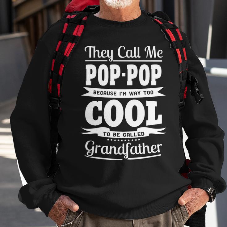 Poppop Grandpa Gift Im Called Poppop Because Im Too Cool To Be Called ...