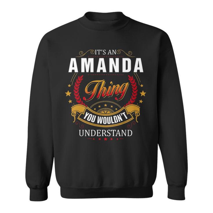 Amanda Shirt Family Crest Amanda T Shirt Amanda Clothing Amanda Tshirt ...