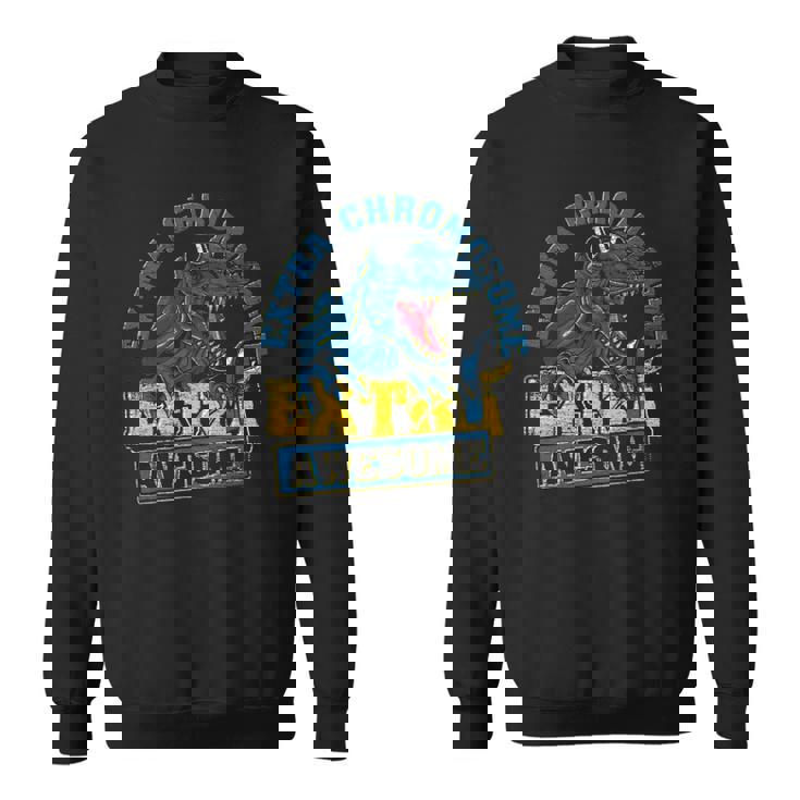 Extra Chromosome Extra Awesome Dinosaurrex Down Syndrome Men's Back ...