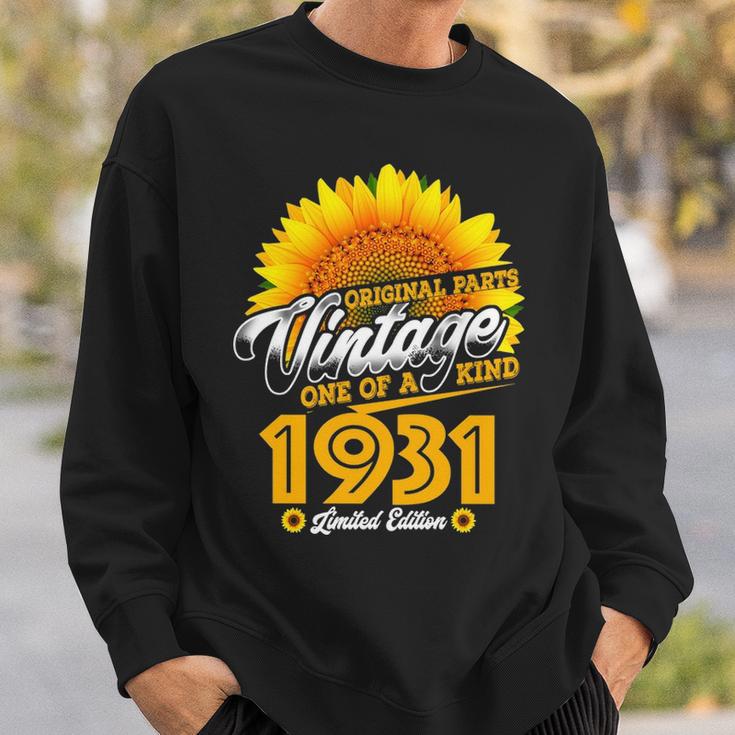 1931 Birthday Woman Gift 1931 One Of A Kind Limited Edition Sweatshirt ...