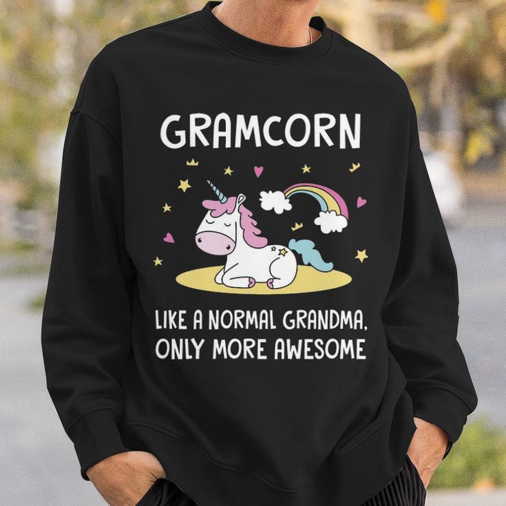 Gram Grandma Gift Gram Unicorn Sweatshirt - Seseable