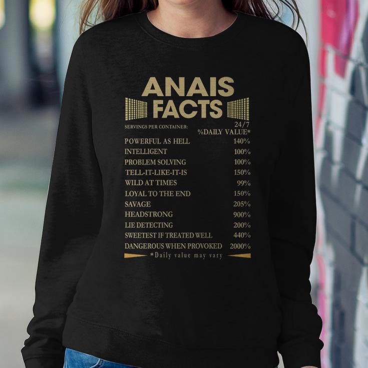 Anais Name Gift Anais Facts Sweatshirt - Seseable