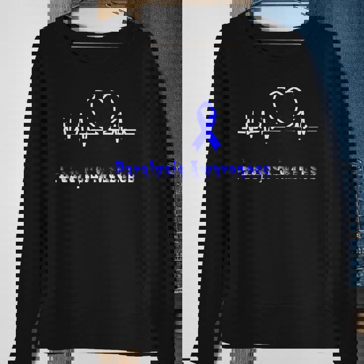 Paralysis Awareness Awareness Heartbeat Blue Ribbon Paralysis Paralysis ...