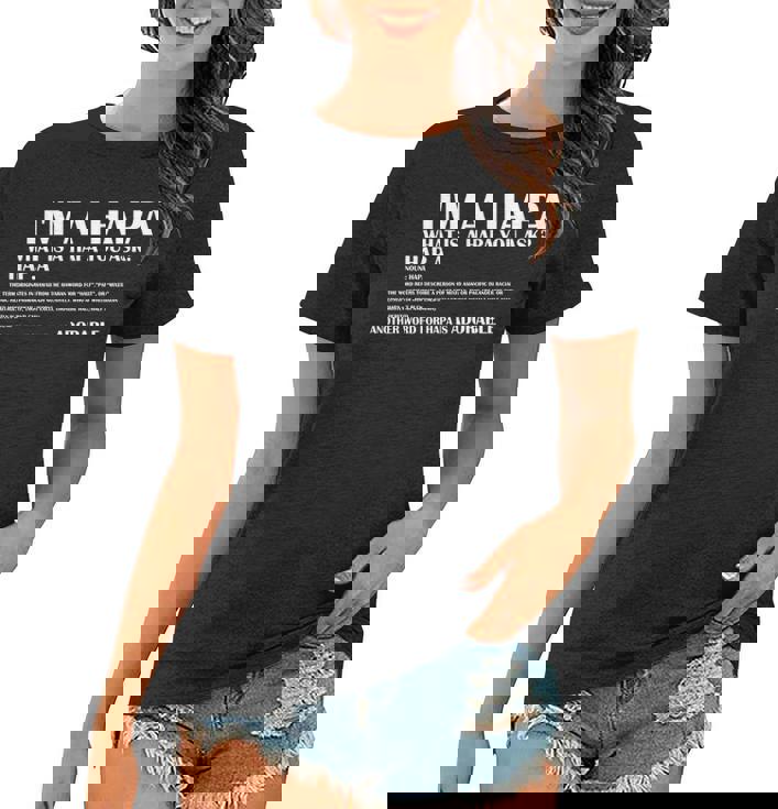 Im Hapa What Hapa Ask Another Word Hapa Adorable Men's Back Print T ...