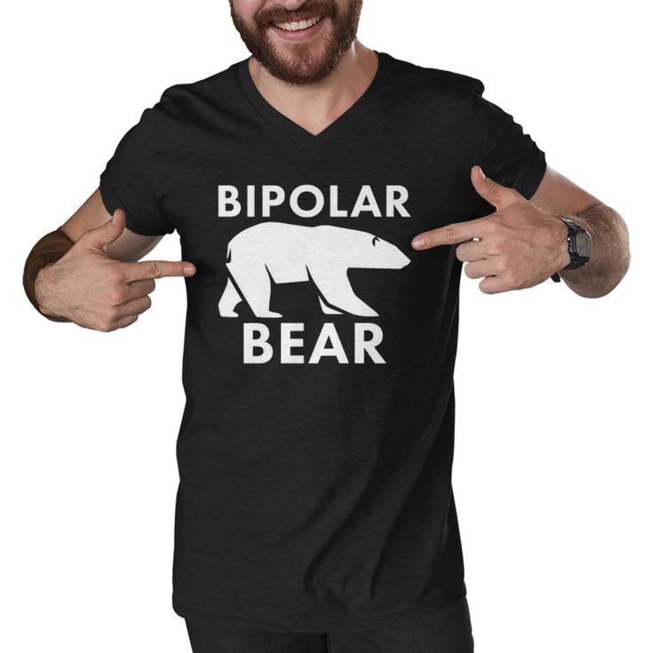 Bipolar Disorder Cute Polar For Mental Warrior Men's Back Print T-shirt ...