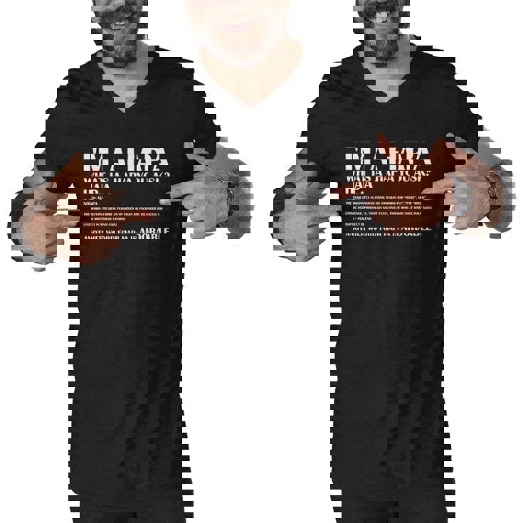 Im Hapa What Hapa Ask Another Word Hapa Adorable Men's Back Print T ...