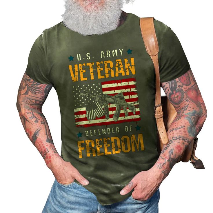 Us Veteran Defender Of Freedom Veterans Day 3D Print Casual Tshirt ...