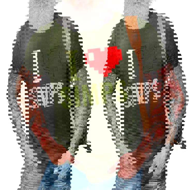 I Love Simps Simp Meme - Kawaii Egirl Gamer Streamer Women Hoodie | Mazezy