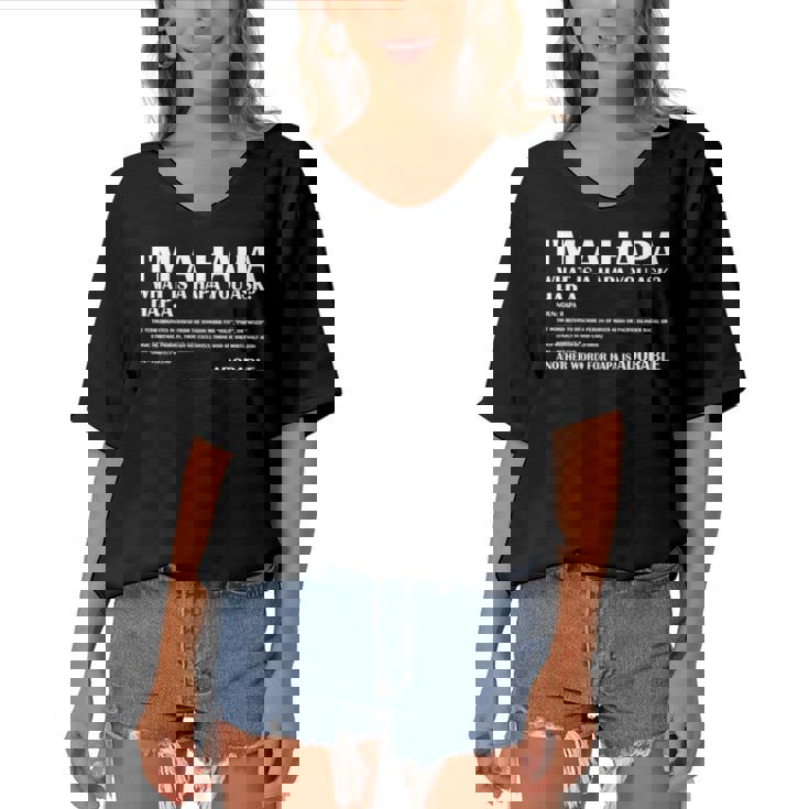 Im Hapa What Hapa Ask Another Word Hapa Adorable Men's Back Print T ...