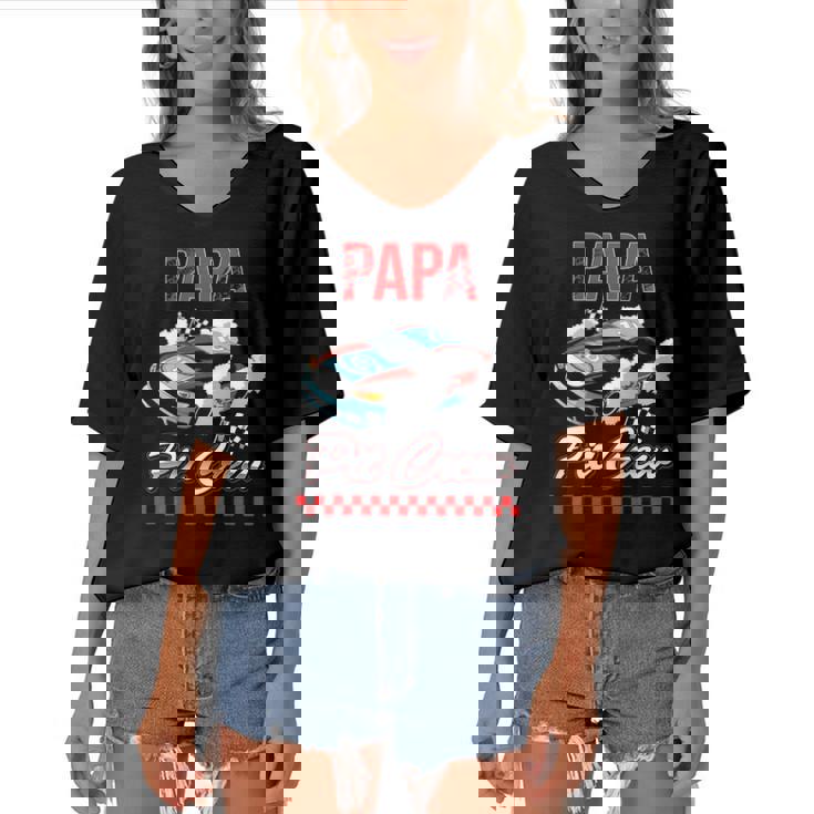 Race Car Birthday Party Racing Family Papa Pit Crew Funny Coffee Mug ...