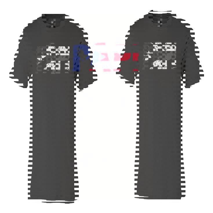 Puerto Rico Papi Flag Puerto Rican Boricuas Men's Back Print T-shirt ...