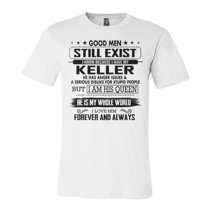 Keller Name Gift I Know Because I Have My Keller Men's Crewneck Short ...