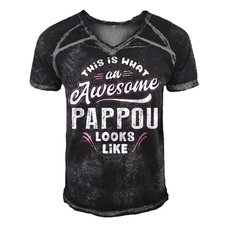 Pappou Grandpa Gift This Is What An Awesome Pappou Looks Like Men's ...