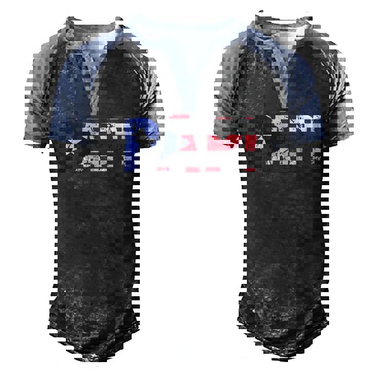 Puerto Rico Papi Flag Puerto Rican Boricuas Men's Back Print T-shirt ...