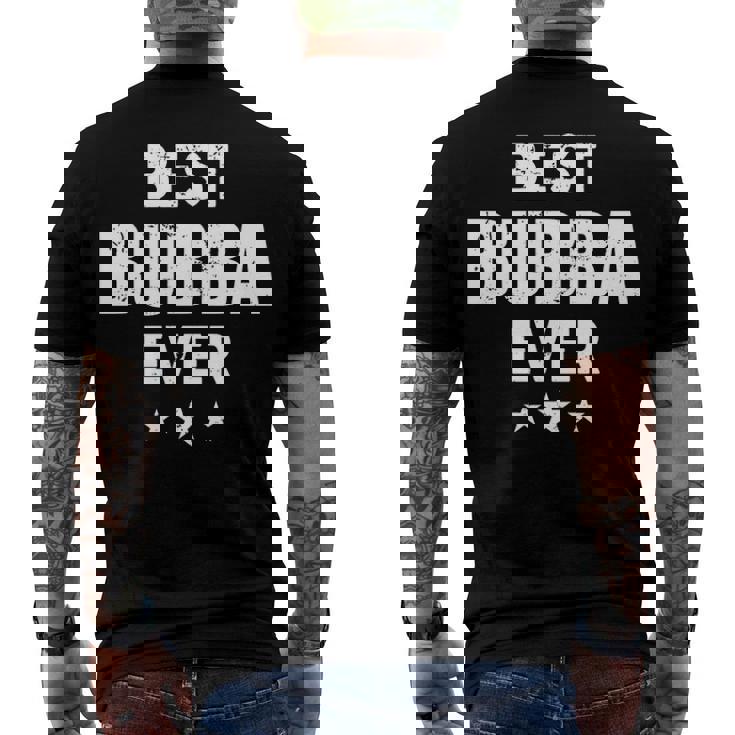 Bubba Grandpa Best Bubba Ever Men's T-Shirt Back Print - Seseable