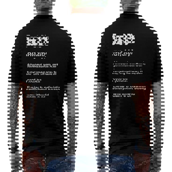 Darby Name Darby Definition Men's Back Print T-shirt | Mazezy