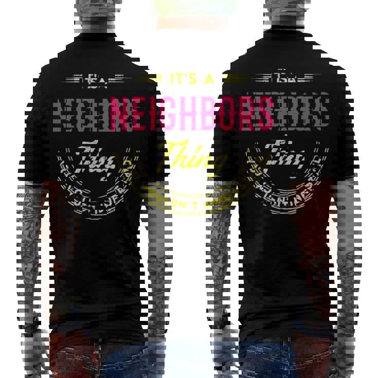 Neighbors Name Print T Shirts Shirts With Name Neighbors V2 Men's T ...