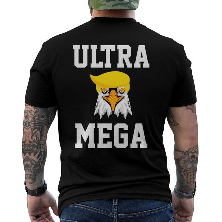 Ultra Mega Eagle Conservative Men's Back Print T-shirt | Mazezy