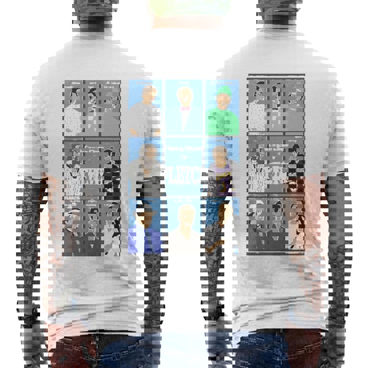 Chevy Chase Is Fletch Michael Ritchie Men's Back Print T-shirt | Mazezy