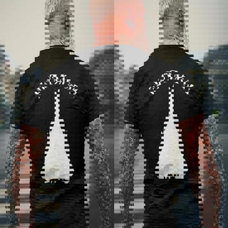 F-14 Tomcat Military Fighter Jet On Front And Back Men's Back Print T-shirt | Mazezy