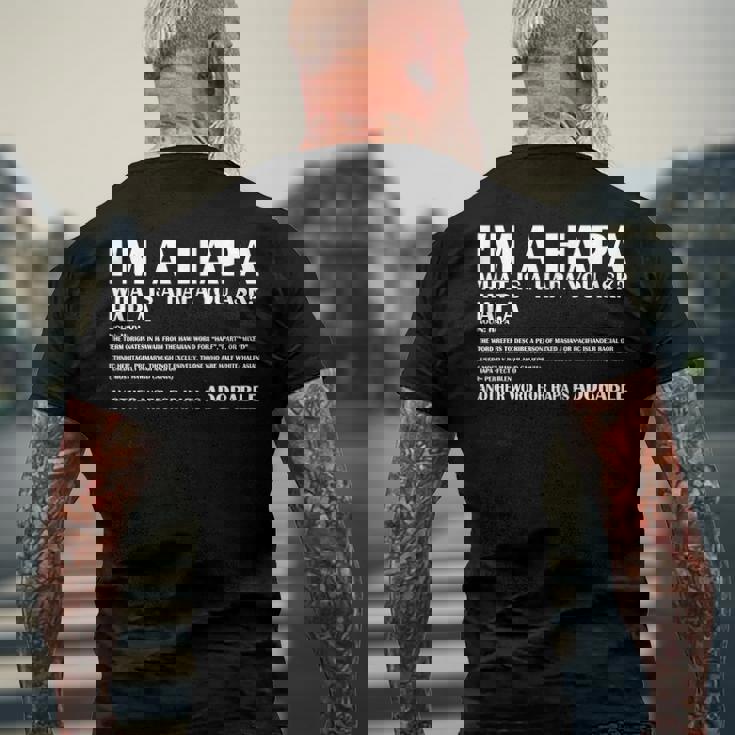 Im Hapa What Hapa Ask Another Word Hapa Adorable Men's Back Print T ...