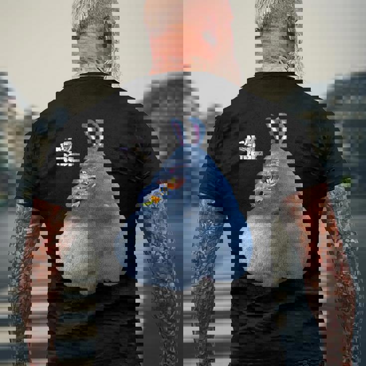 Tranz A Tronz Chubby Rabbit Men's Back Print T-shirt | Mazezy