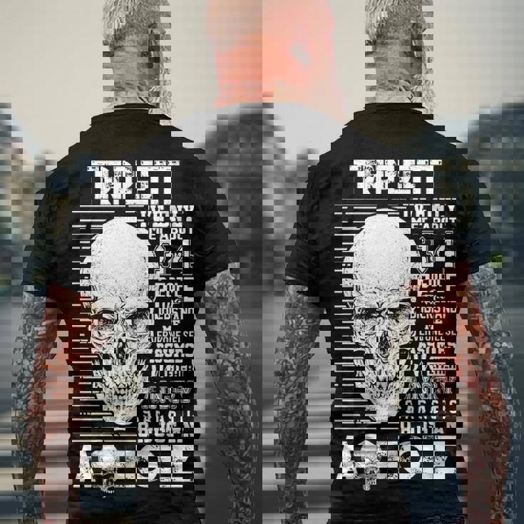 Triplett Name Triplett Ive Only Met About 3 Or 4 People Men's T-Shirt ...