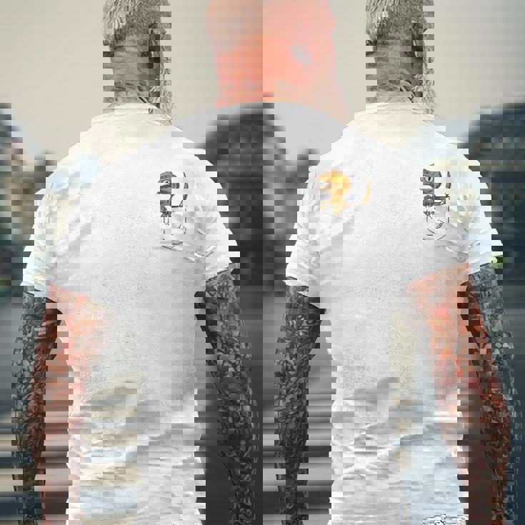 Pocket Raptor Product Velociraptor Jurassic Dinosaur Men's Back Print T ...