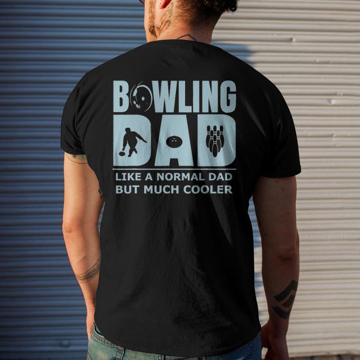 Mens Bowling Dad Ten Pin Bowler Unique Affordable Idea Men's Back Print ...