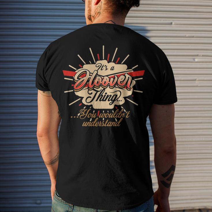 Hoover T Shirt For Hoover Men's T-Shirt Back Print - Seseable