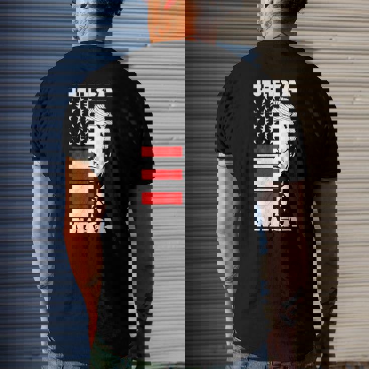 Ultra Maga Proud Ultra Maga Nice Ultra Men's Back Print T-shirt | Mazezy