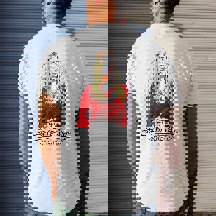 That Is Brand New Information Men's Back Print T-shirt | Mazezy