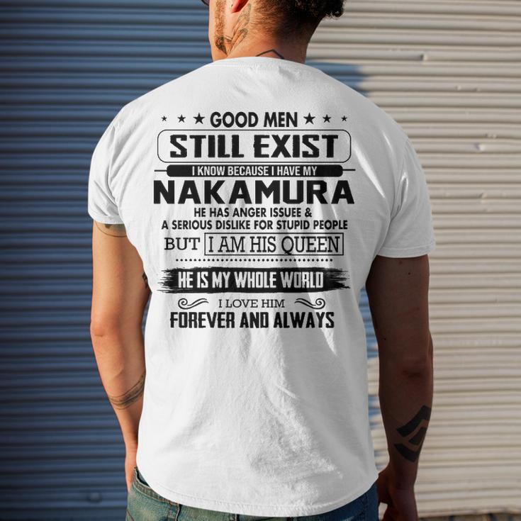 Nakamura Name I Know Because I Have My Nakamura Men's T-Shirt Back ...