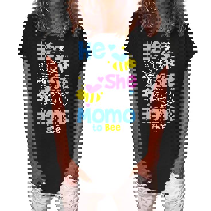 Momo Grandma He Or She Momo To Bee T-Shirt | Seseable