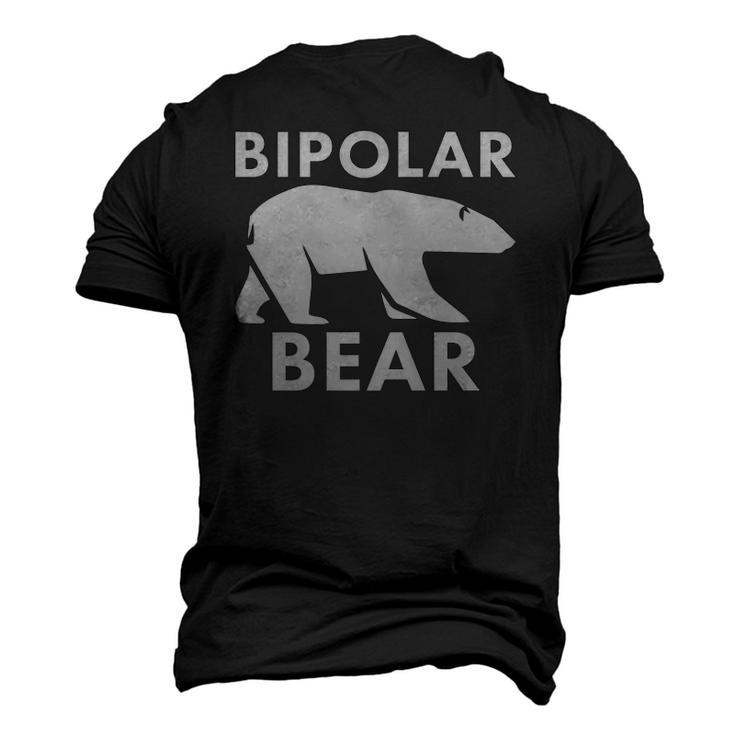 Bipolar Disorder Cute Polar For Mental Warrior Men's Back Print T-shirt ...