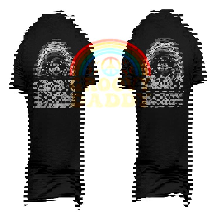 Groovy Daddy 70S Aesthetic Nostalgia 1970S Retro Dad Men's Henley Shirt ...