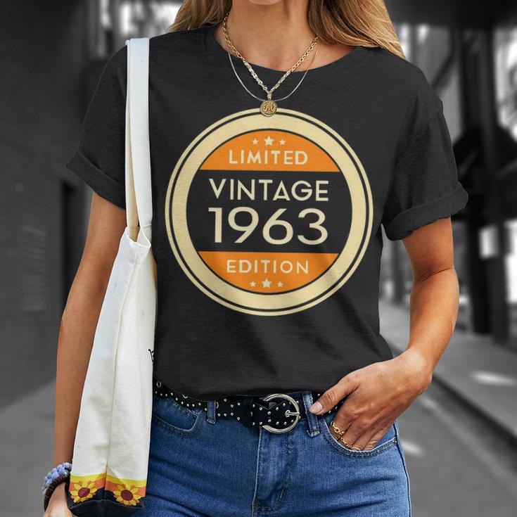 1963 Birthday 1963 Vintage Limited Edition T-Shirt - Seseable