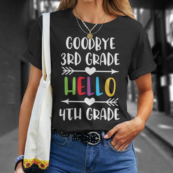 Goodbye 3Rd Grade Hello 4Th Grade Last Day Of School Unisex T-Shirt ...