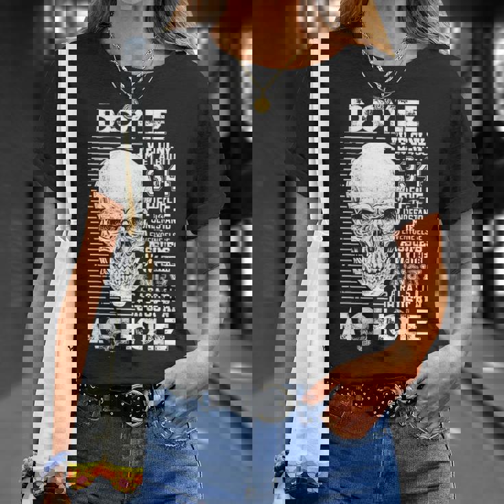 Doyle Name Doyle Ive Only Met About 3 Or 4 People T-Shirt - Seseable