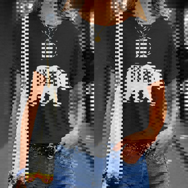 Jid Grandpa Jid Bear T-Shirt - Seseable