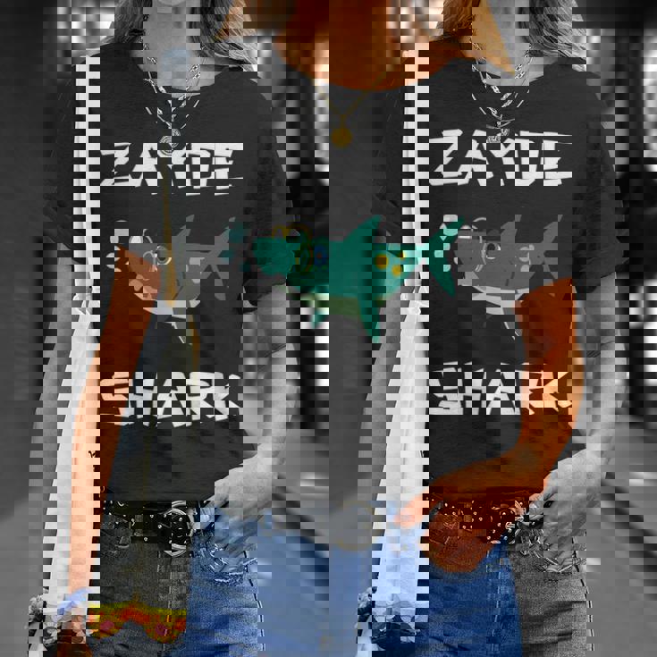 Zayde Grandpa Zayde Shark T-Shirt - Seseable