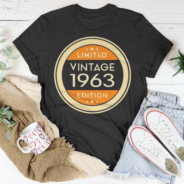 1963 Birthday 1963 Vintage Limited Edition T-Shirt - Seseable