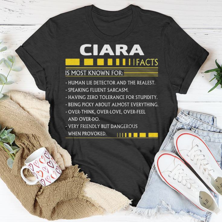 Ciara Name Ciara Facts T-Shirt - Seseable
