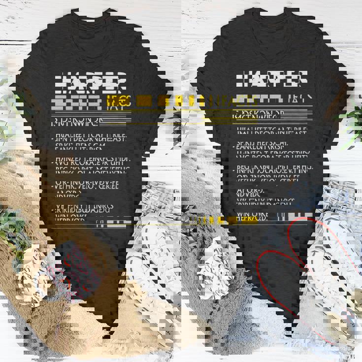 Harper Name Harper Facts T-Shirt - Seseable