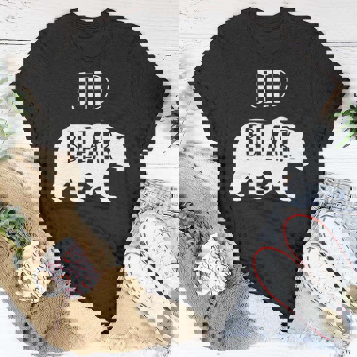 Jid Grandpa Jid Bear T-Shirt - Seseable